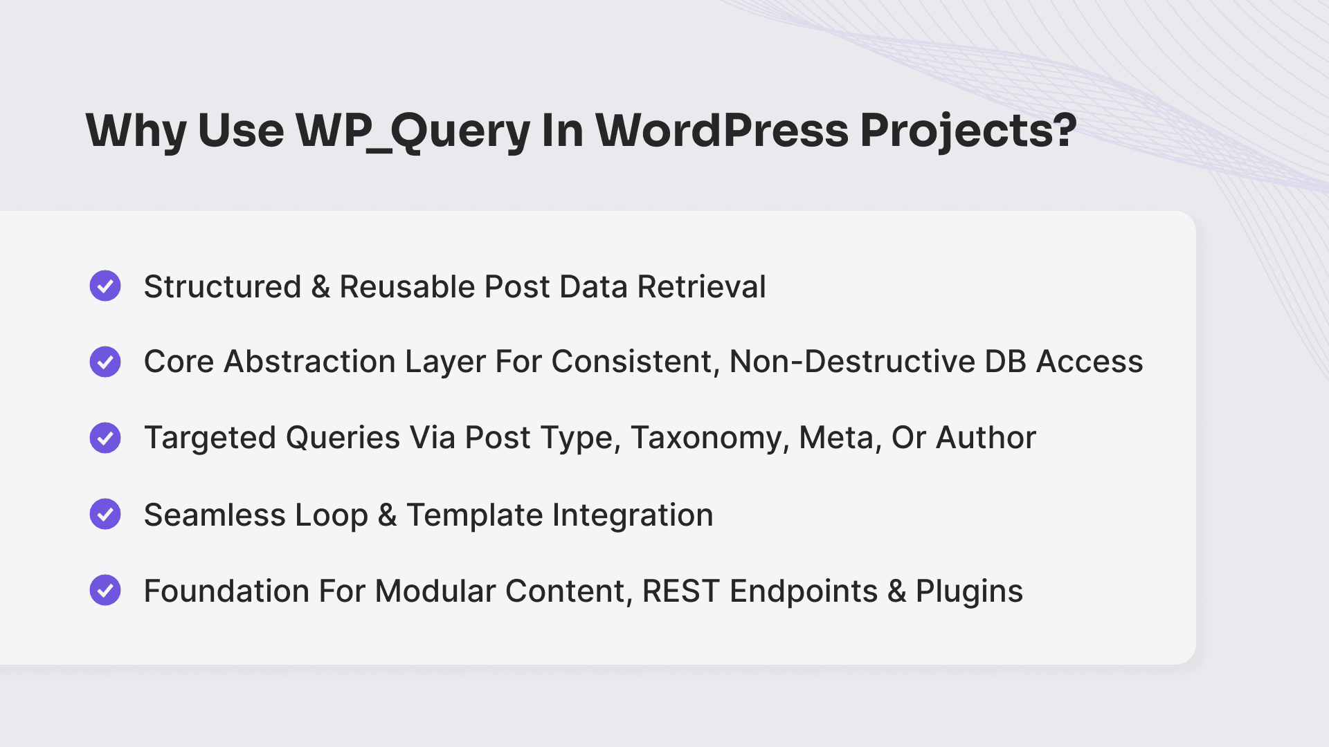 WP_Query: Guide for Web Developers